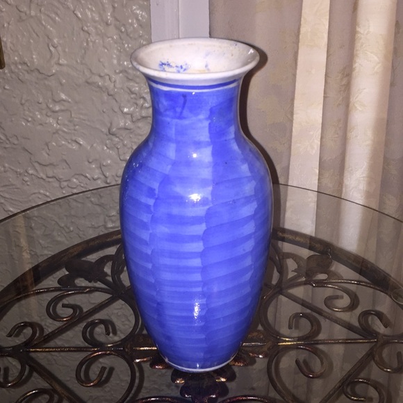 Accents | Light Blue Pottery Vase | Poshmark